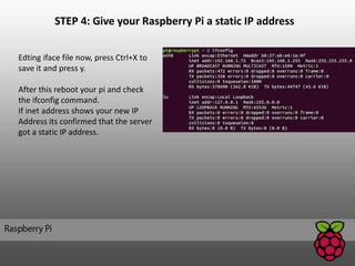 Project-make a public website server using raspberry pi | PPT