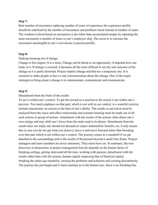 Project management | DOCX