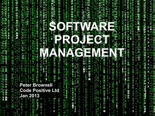 Software Project management | PDF