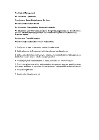 Project management | DOCX