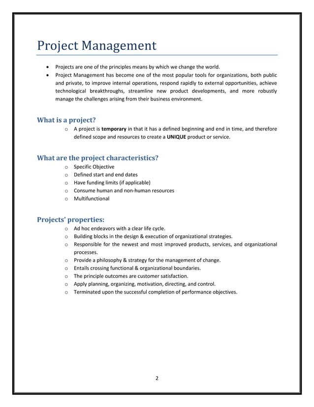 GOL - Project Management Session Handouts 29-Oct-13 in the US Embassy ...