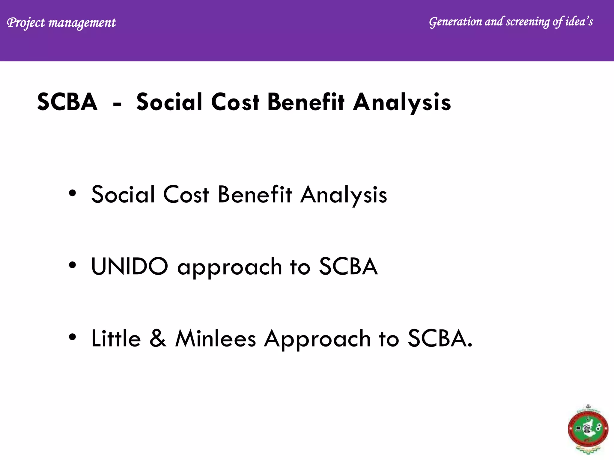 Generation of Project Idea | PPTX