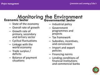 Generation of Project Idea | PPTX