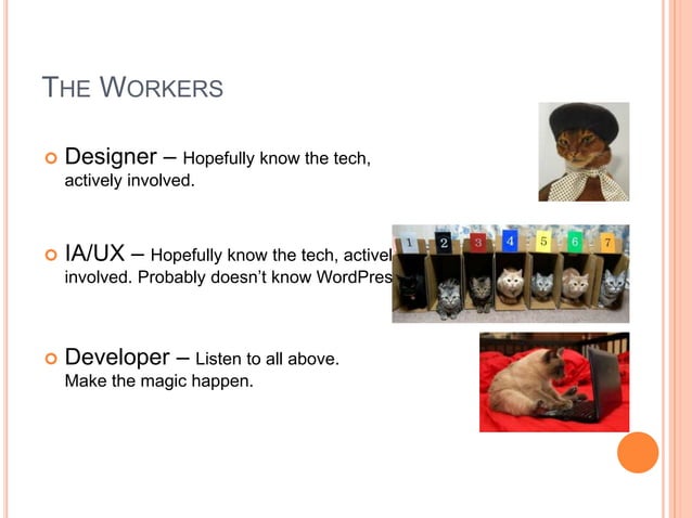 Project Management or how to herd cats | PPT