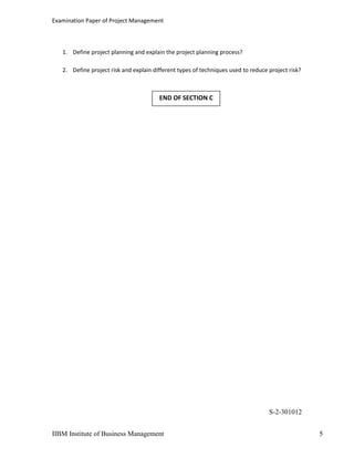Project management | PDF