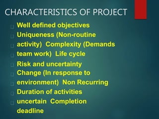 Project management PPT | PPTX