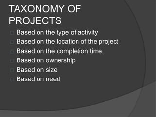 Project Management | PPTX