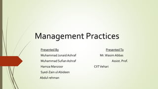 Project management | PPTX | Executive Leadership & Management | Business