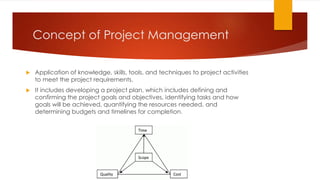Project management | PPTX