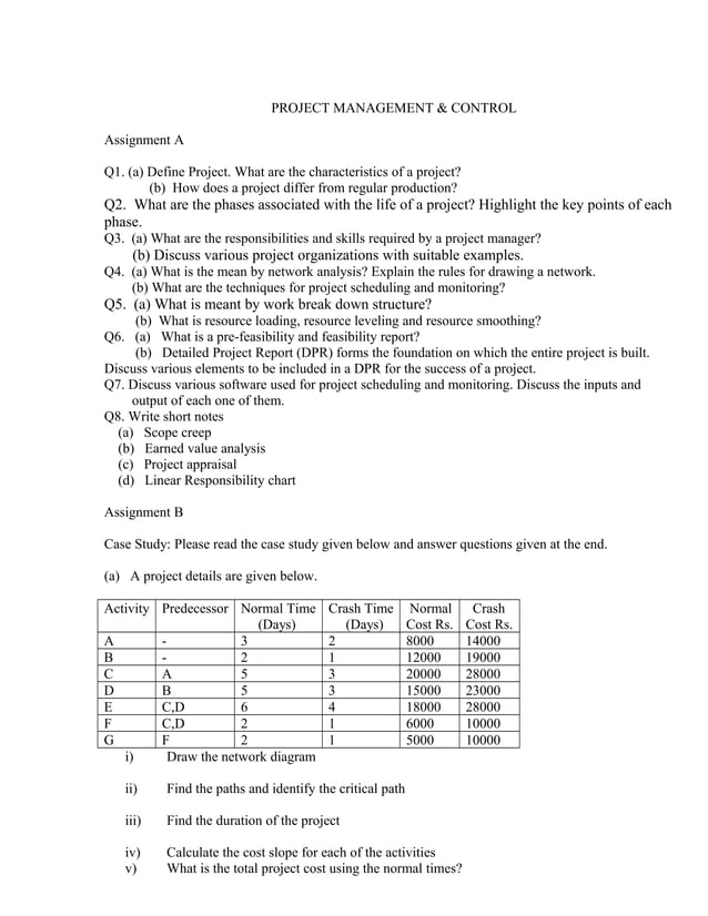 Project Management | DOC