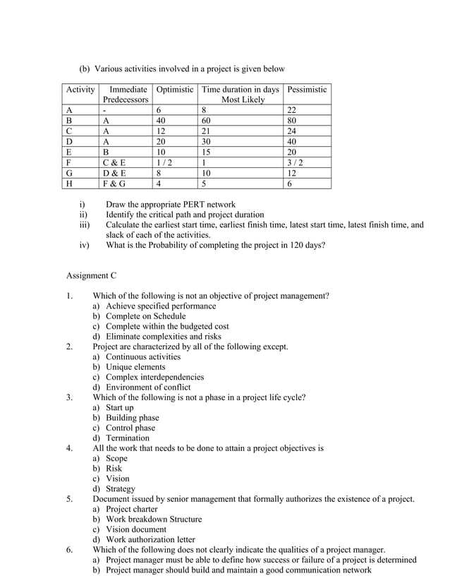 Project Management | DOC