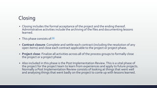 Project management | PPT