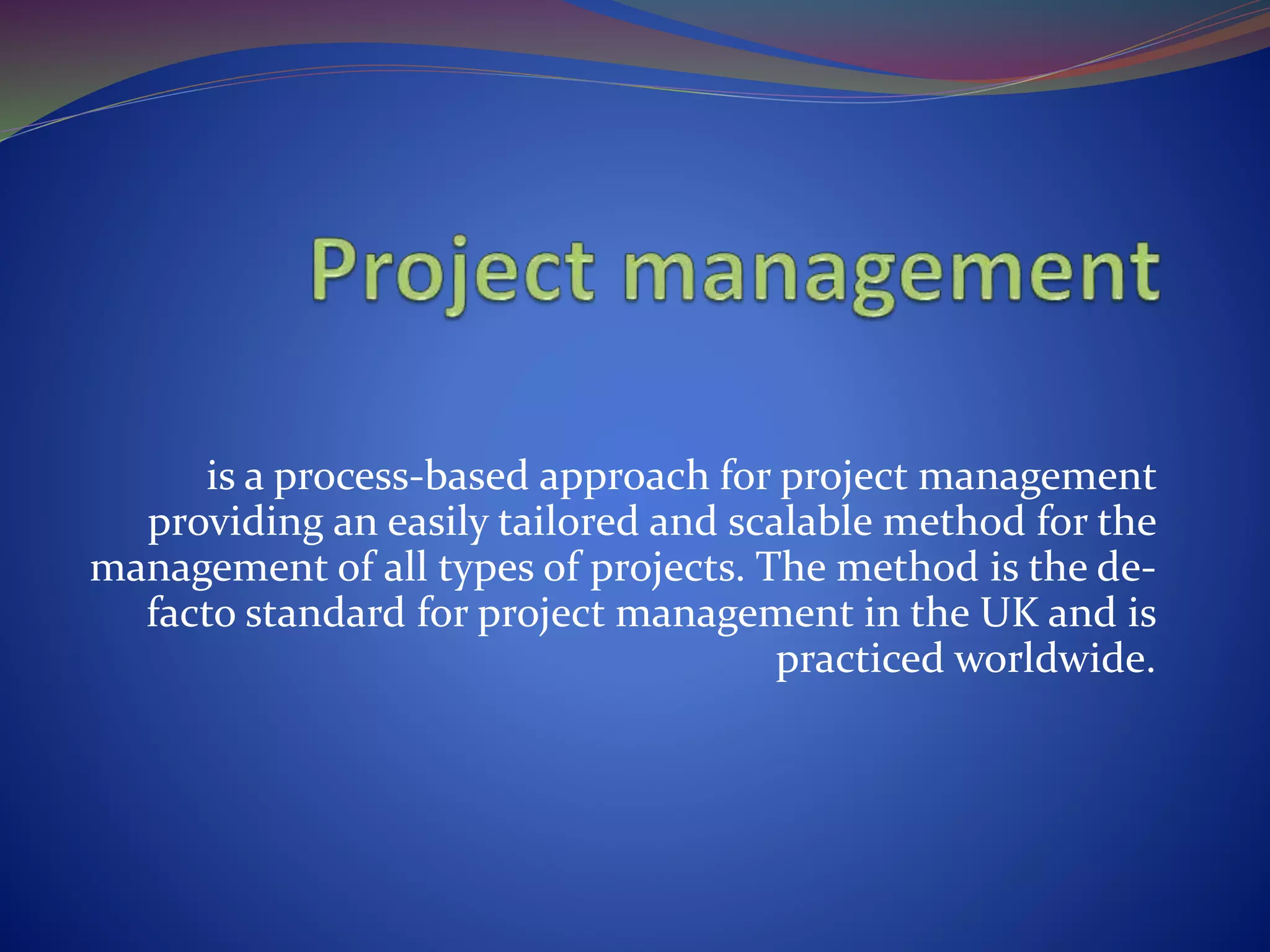 Project management | PPTX