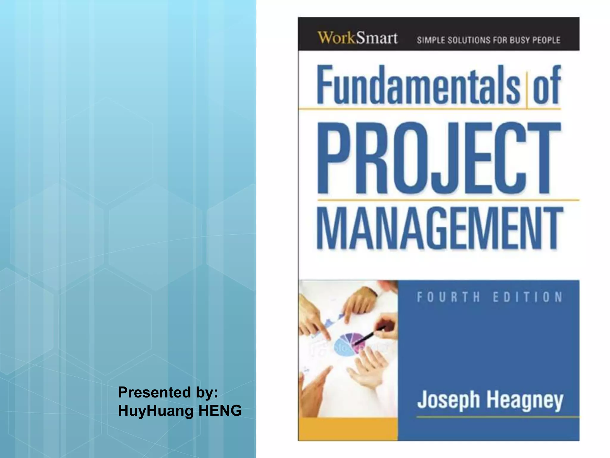 "Fundamentals of Project Management" book summary | PPTX