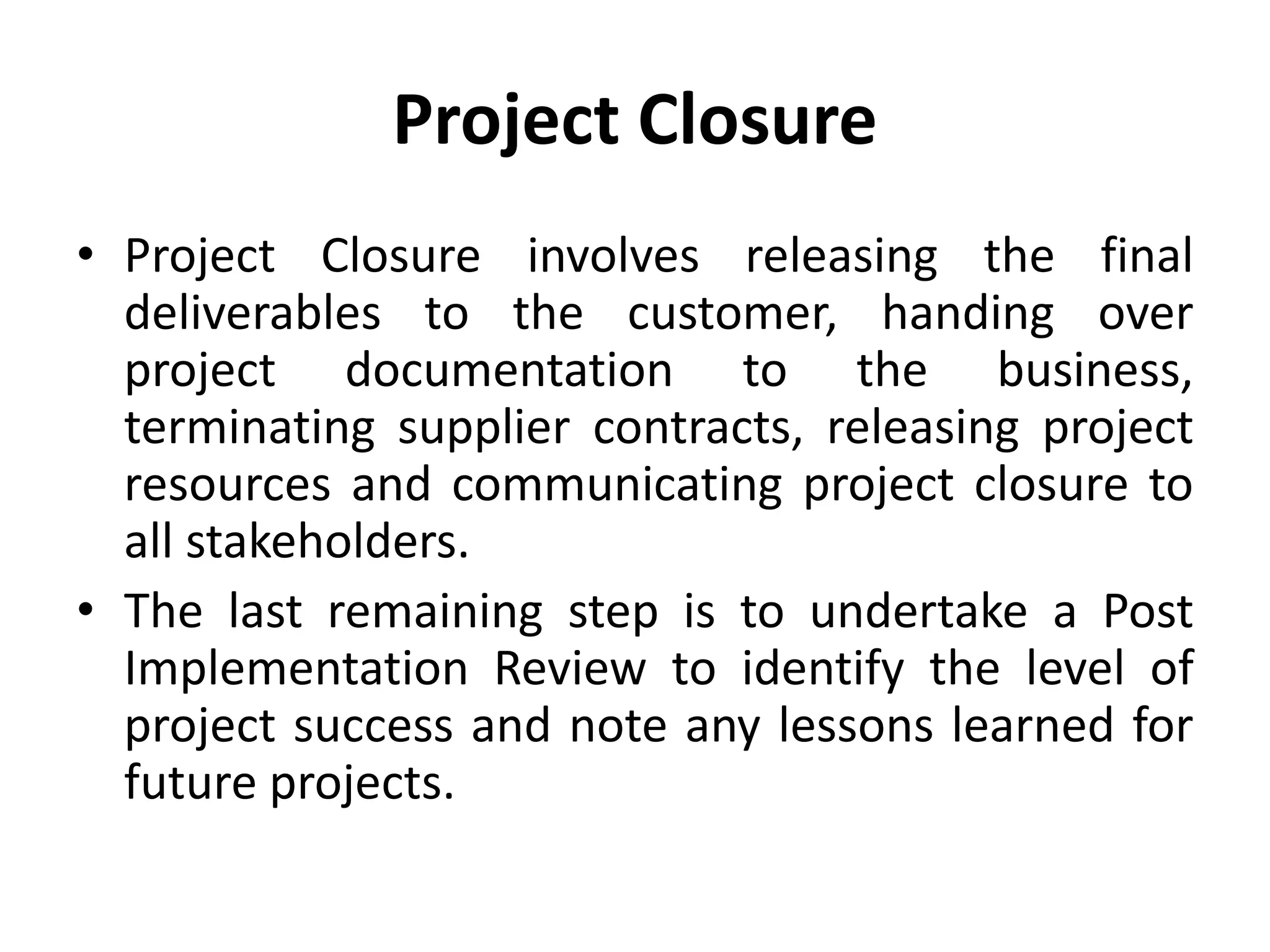 Project management life cycle | PPTX