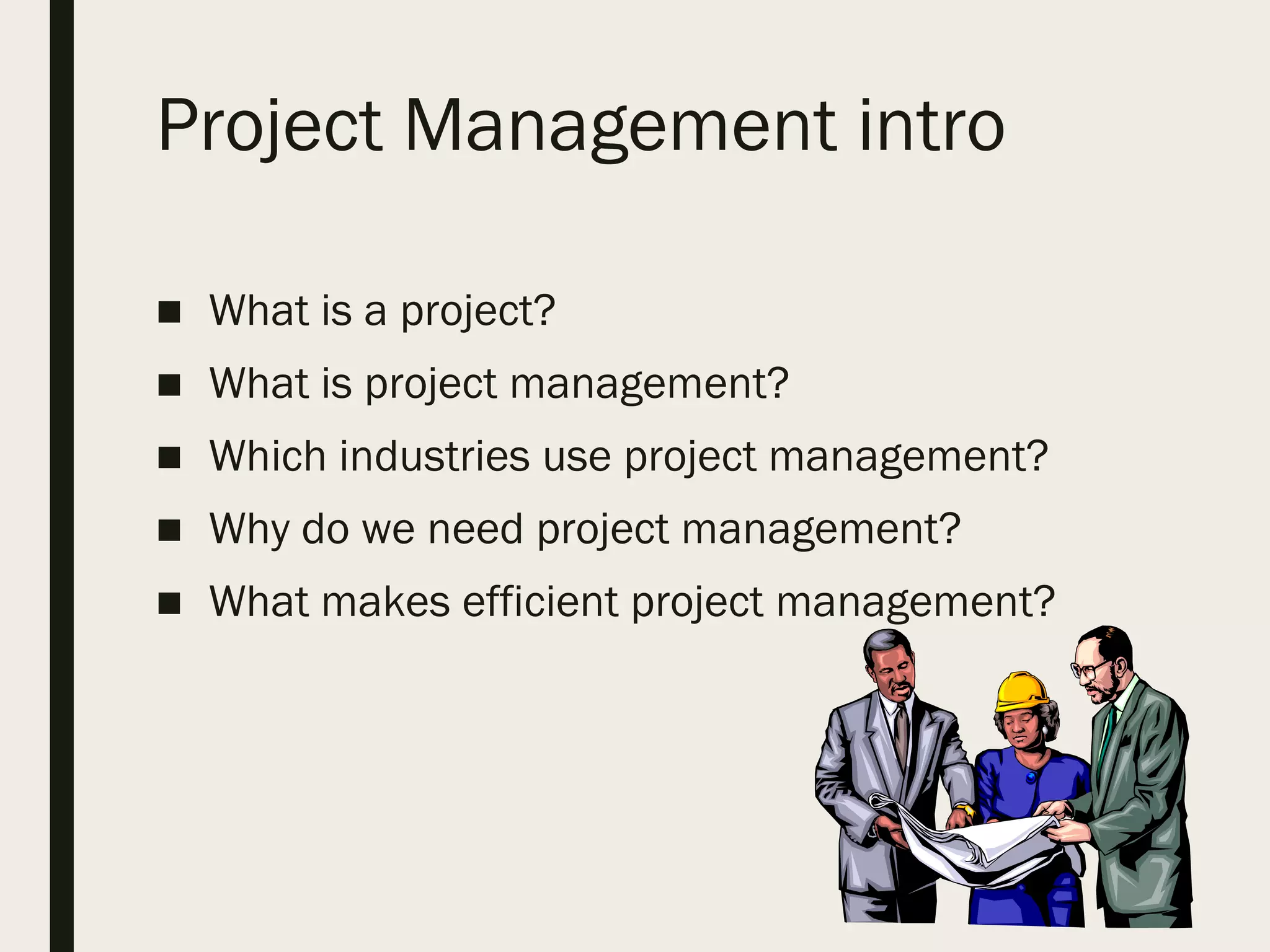 Project Management - An Introductiuon | PPT