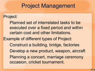 Project management | PPT