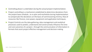 Project management | PPTX | Business | Business and Finance