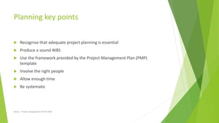 Project management | PPTX | Business | Business and Finance