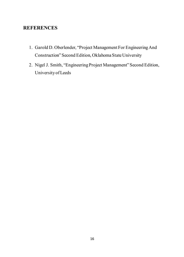 Engineering Project Management | PDF