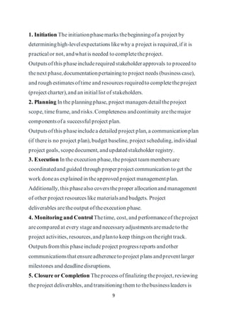 Engineering Project Management | PDF