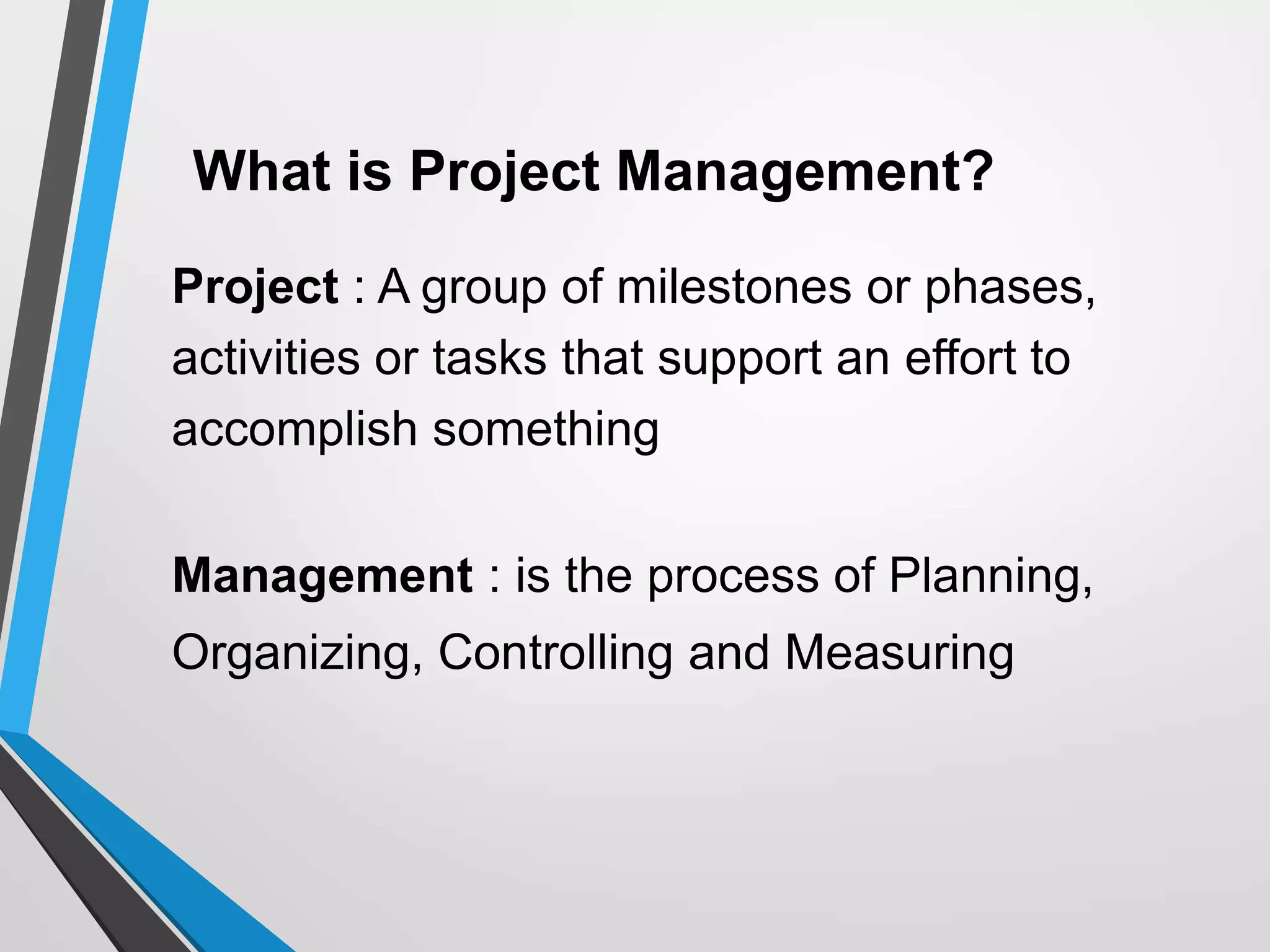 Project management | PPT