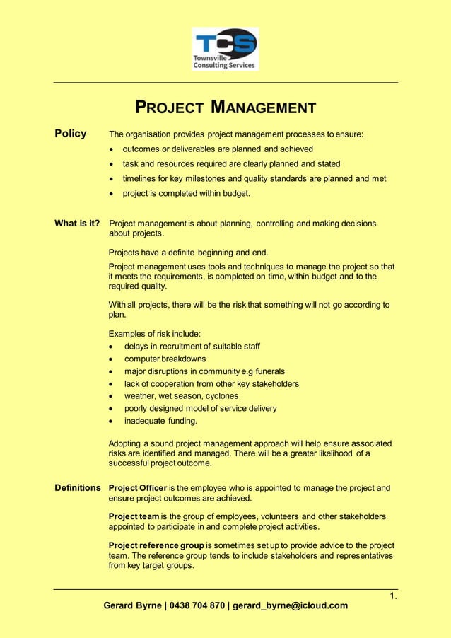 Project Management | PDF | Free Download