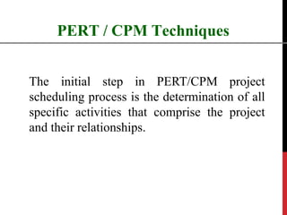 project management-cpm and pert methods for managers | PPT