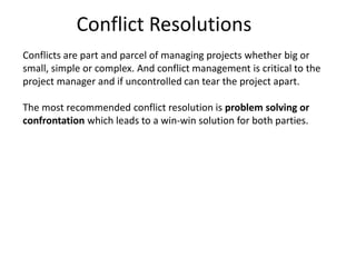 Project Management, Project framework, Risk management | PPT