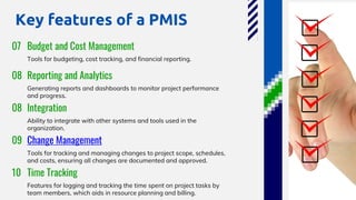 What is a Project Management Information System (PMIS) and How Can It Help? | PPTX