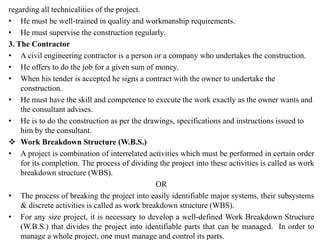 Project Management for civil Engineering | PDF