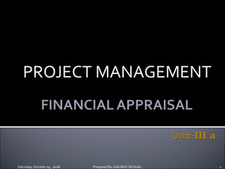 Project Management-3a. | PPSX
