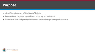 Project management : Causal analysis and Resolution by iFour Technolab Pvt. Ltd. | PPTX