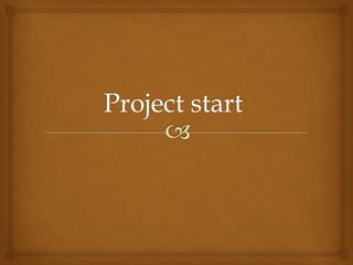 Project management | PPTX