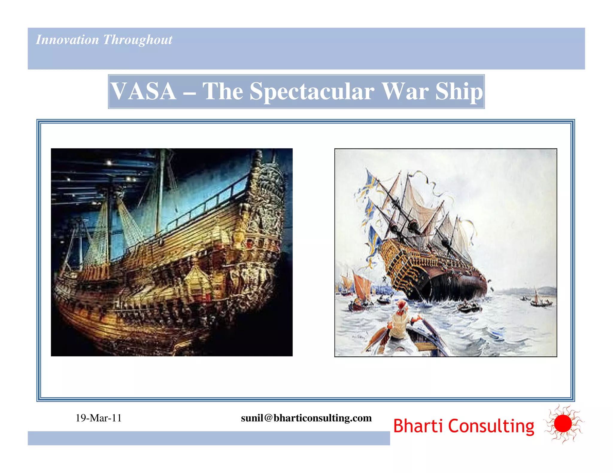 Project management - Lessons from vasa | PDF