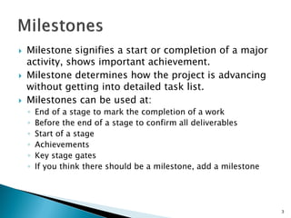 Project management milestones-webinar | PDF