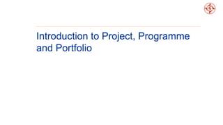 Project management - short overview | PPT