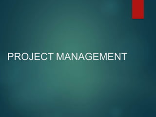 project management process activities-unit I.pptx