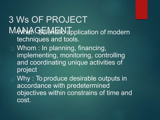 project management process activities-unit I.pptx