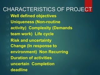 project management process activities-unit I.pptx