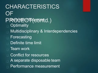 project management process activities-unit I.pptx