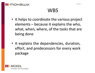 Project Management -WBS,Gantt Chart Presentation | PPTX