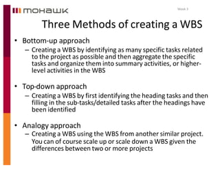 Project Management -WBS,Gantt Chart Presentation | PPTX