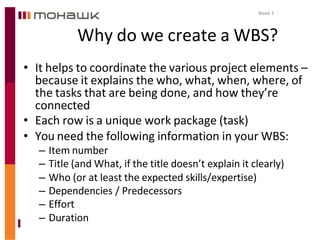 Project Management -WBS,Gantt Chart Presentation | PPTX