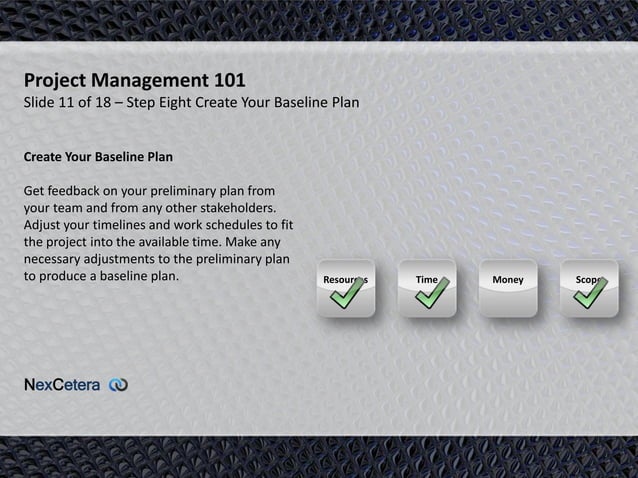 Project management 101 | PPT