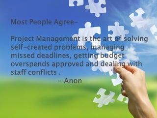 Project management 101 | PPT