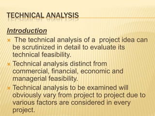 technical analysis | PPTX