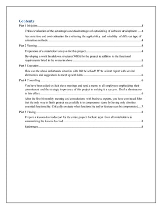 Project Management | DOCX