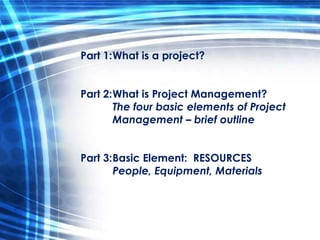 Project Management | PPT