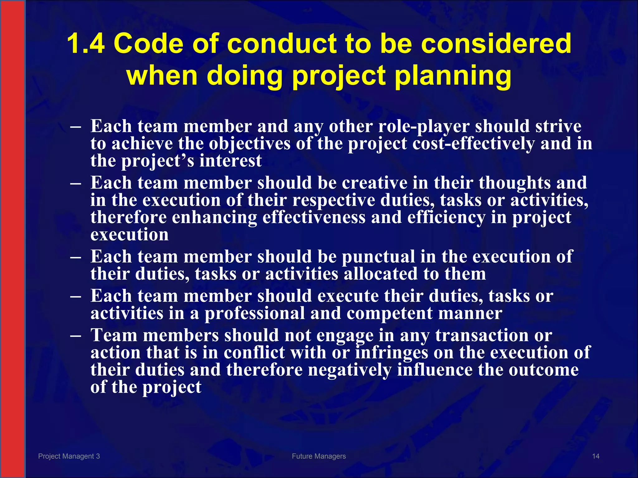 NCV 3 Project Management Hands-On Support Slide Show - Module 3 | PPT